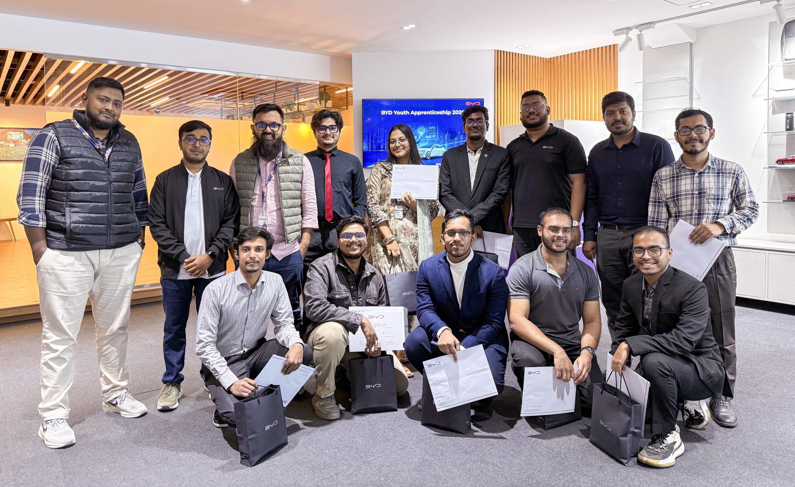 BYD Bangladesh Concludes Inaugural Phase of Youth Apprenticeship ...